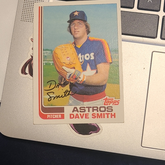 Other | Dave Smith Baseball Card | Poshmark